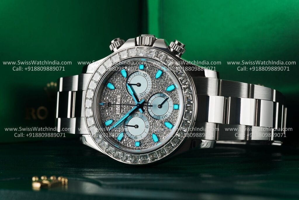 Rolex Fully Iced Out Diamonds Super Clone Replica Watches